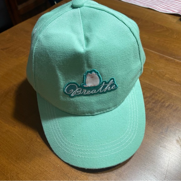 Pusheen | Accessories | Pusheen Cat Hat Light Green Relax Breath ...